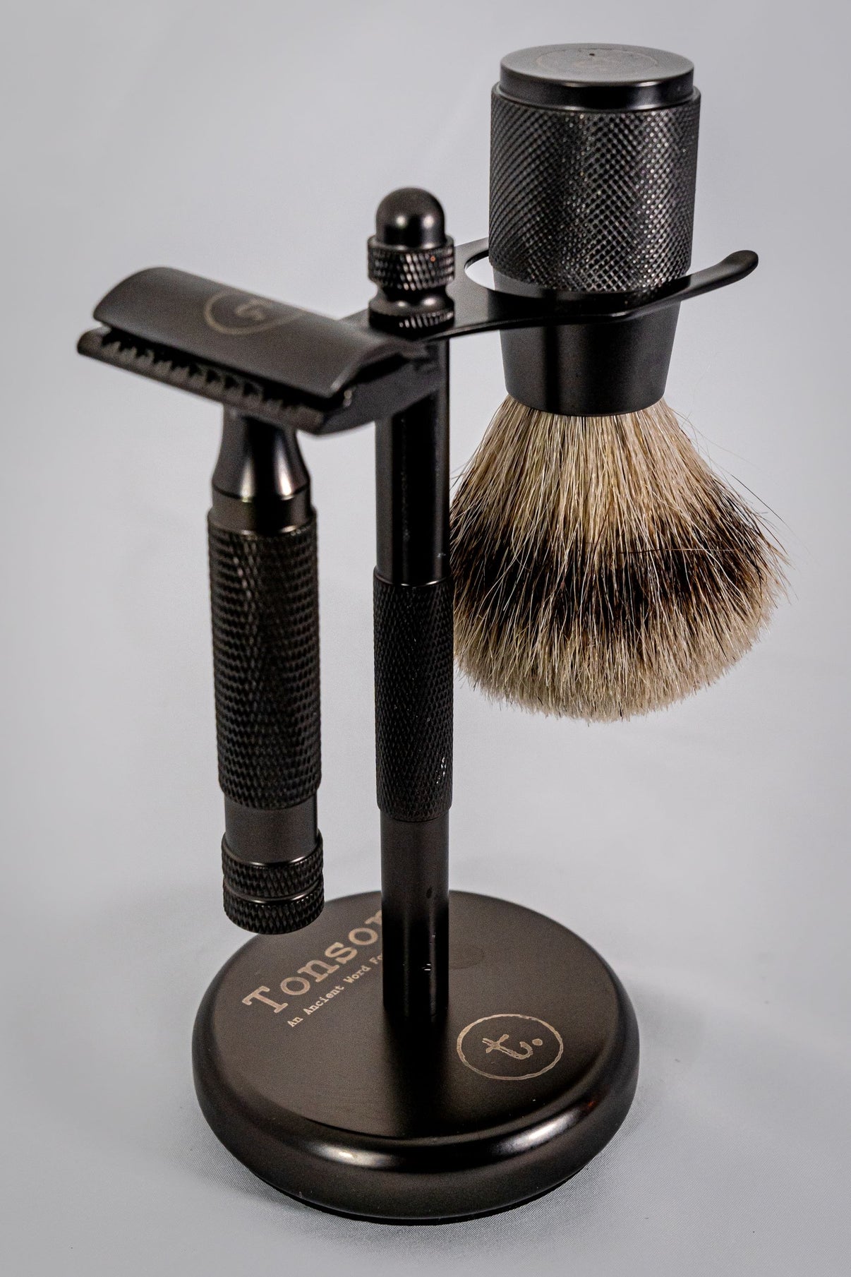 Super Silvertip Badger Hair Shave Kit - Luxury Men's Shaving Set ...